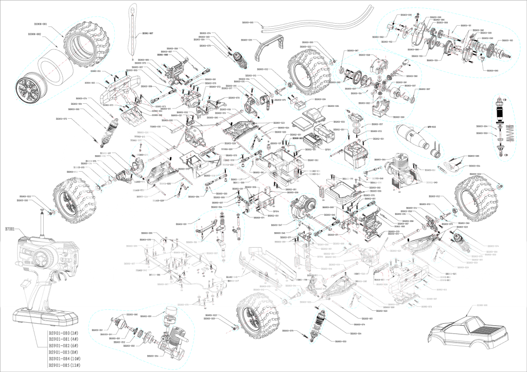 Model support...exploded views - RCU Forums