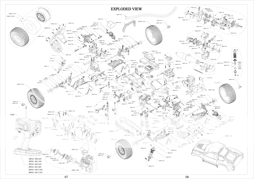 Model support...exploded views - RCU Forums