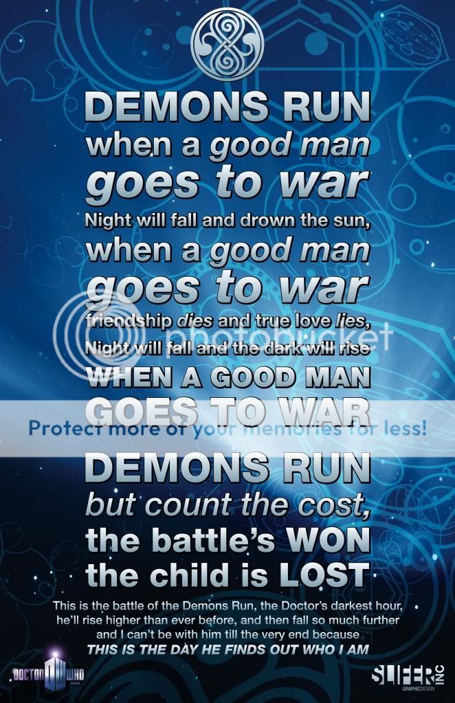 Demons Run - Doctor Who Photo by flame_fingers | Photobucket