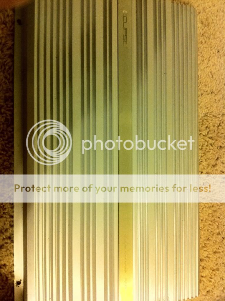 High End 5 channel Eclipse Amp, SQ Head unit, CD Changer ...