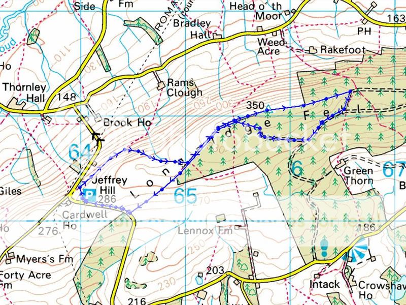 Longridge Fell 27th March 2011