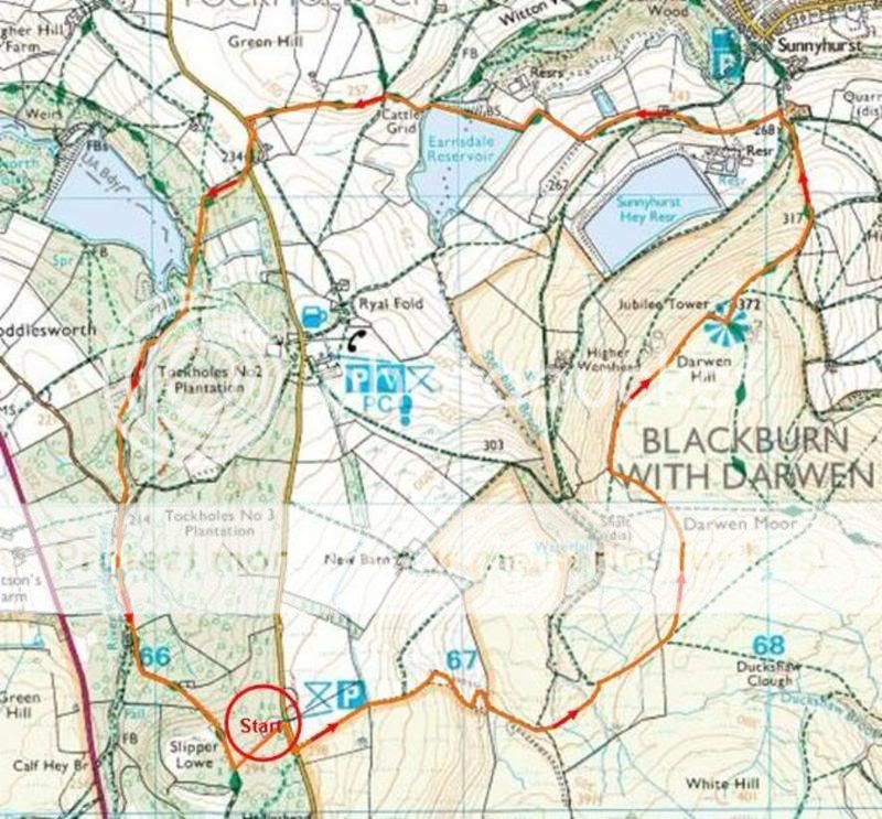 Darwen Tower and Tockholes