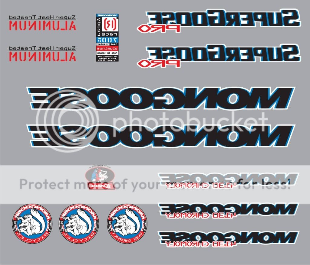 Mongoose Supergoose Pro 24 aluminum frame - BMXmuseum.com Forums