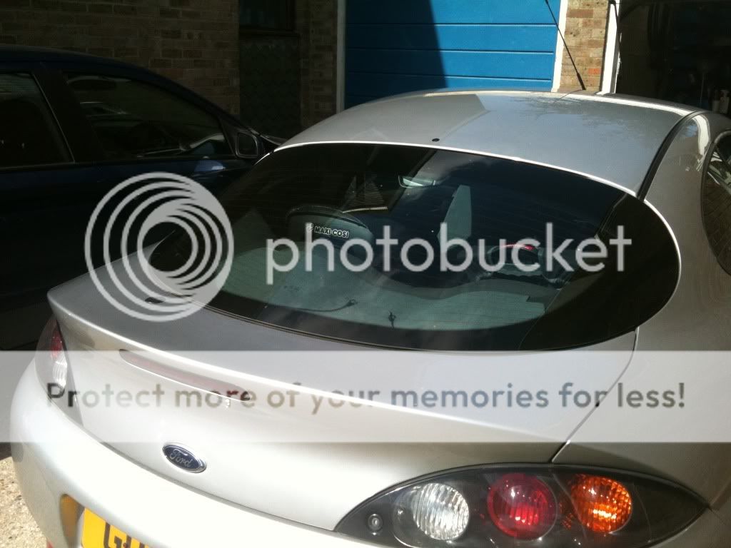 Aerial where rear washer jet sits | Project Puma - Ford Puma Car Forum